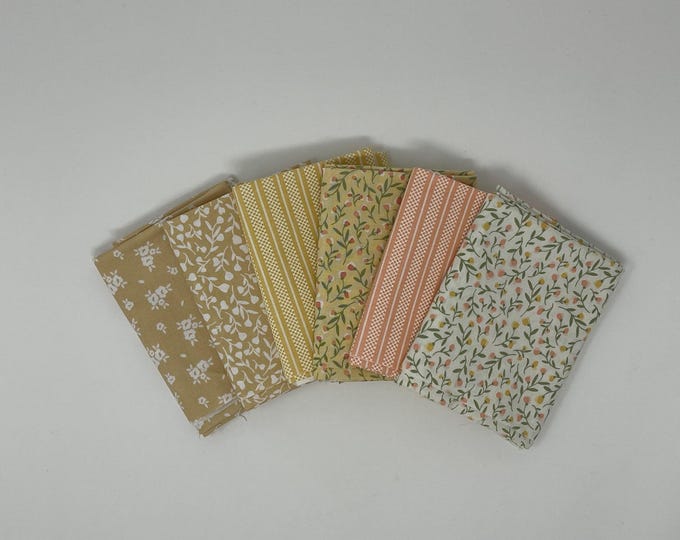Moda, Flower Girl, 6 Piece Fat Quarter Bundle - Etsy