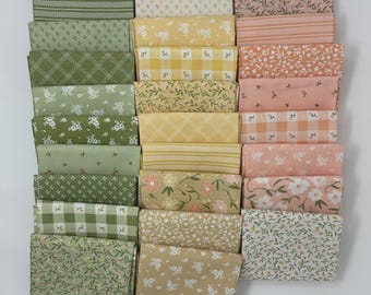 Moda, Flower Girl 20 Piece Fat Quarter Bundle - Etsy
