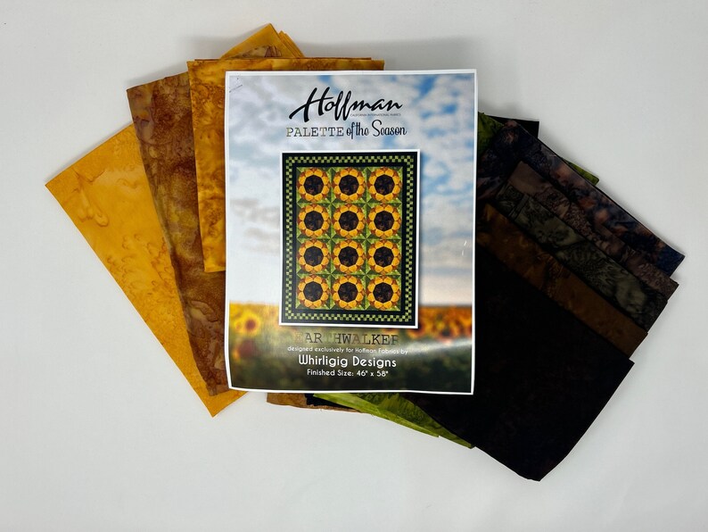 Sunflower Season Quilt Kit - Etsy
