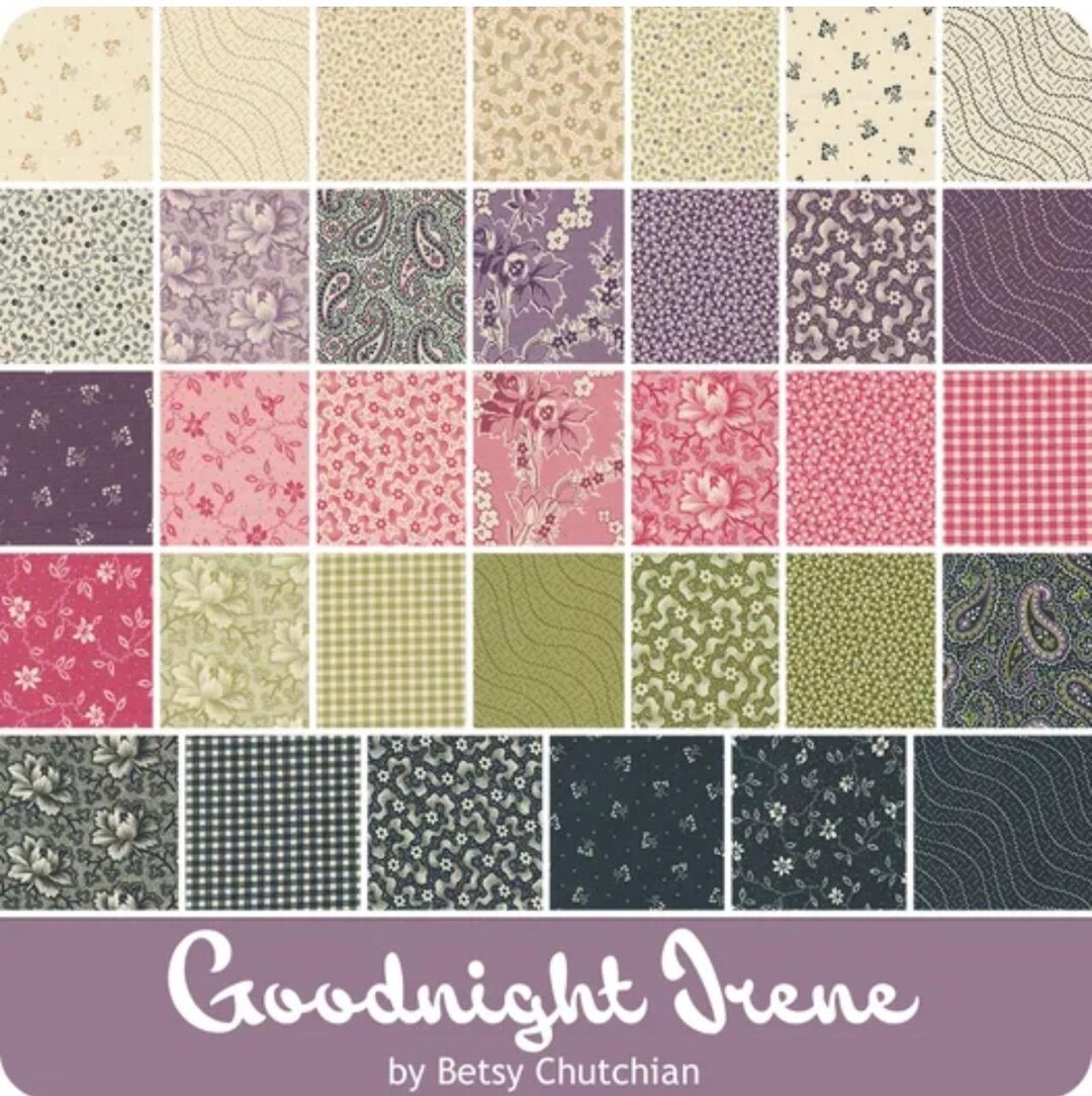 Moda, Goodnight Irene Layer Cake - Etsy