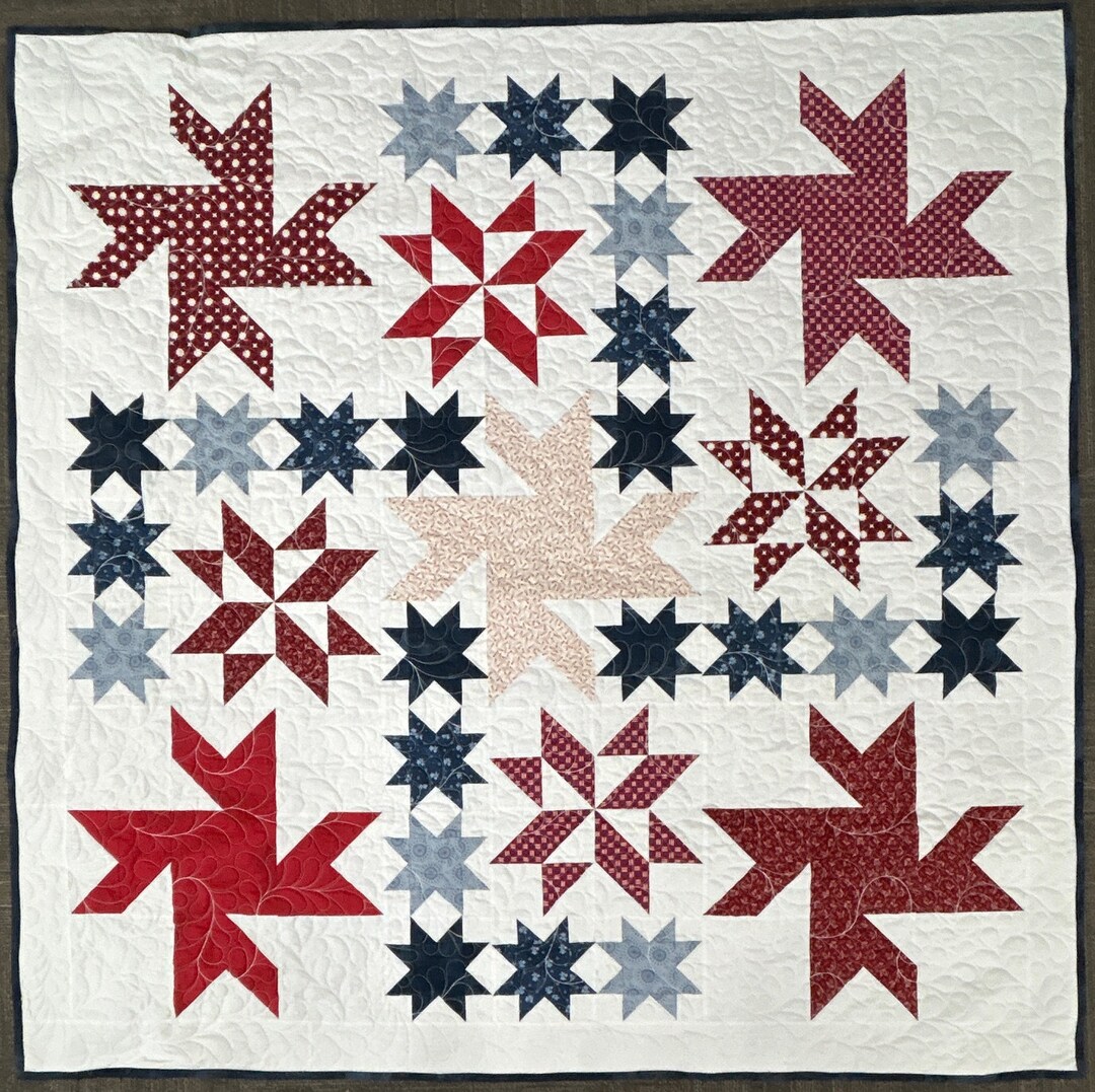 Starry Night Quilt Kit, Starry Night Dreams Quilt Kit, Starry Night Sky Quilt Kit, Starry Night ...