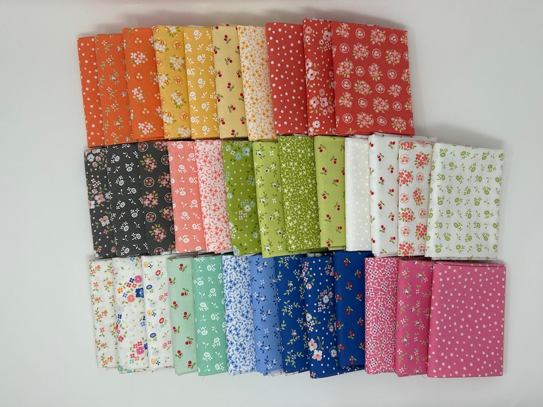 Moda, Cali and Co., 36 Piece Fat Quarter Bundle - Etsy