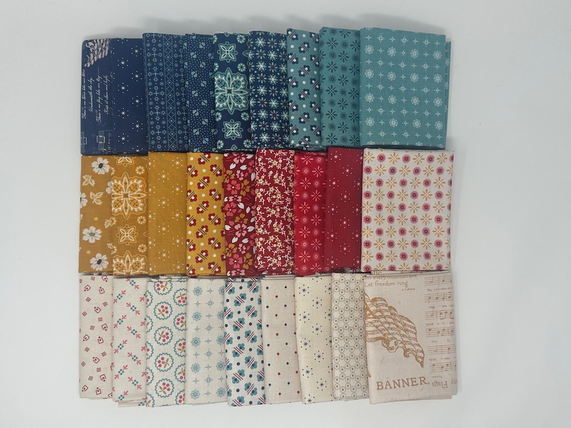 Lori Holt, Americana 27 Piece Fat Quarter Bundle - Etsy