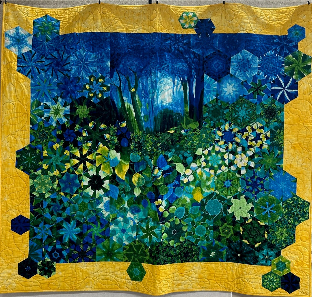 One Block Wonder Quilt, Wonder Panel Quilt, Unique Block Quilt, One ...