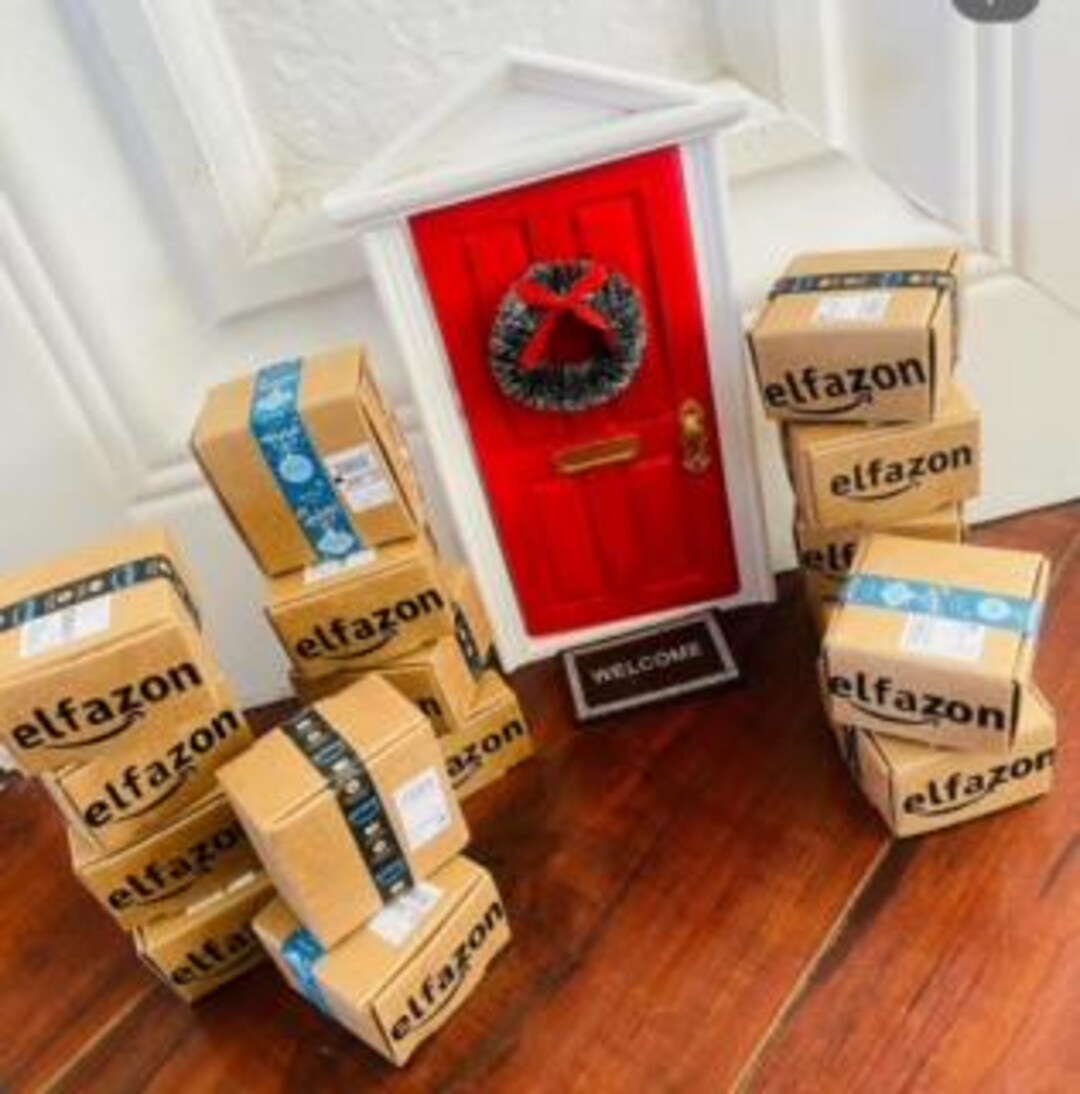 Mini Elfazon Boxes and Mini Bubble Mailers, Doll Sized, Elf Size - Etsy