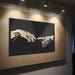 Creation of Adam CNC DXF File | Michelangelo Hands Laser Cut Wall Art ...