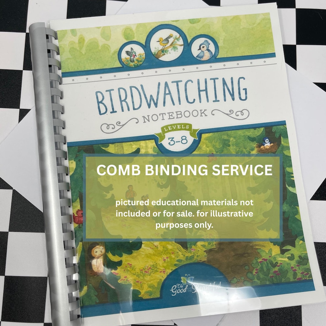 Comb Binding Service With Optional Printing | Homeschool Worksheets, Pdfs, Curriculum, Print ...
