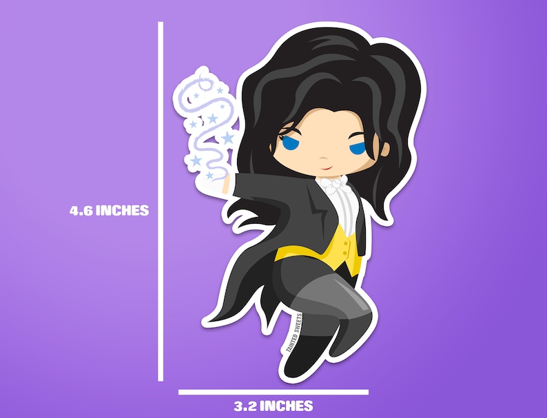 Young Justice Waterproof Vinyl Stickers Chibi Superhero - Etsy