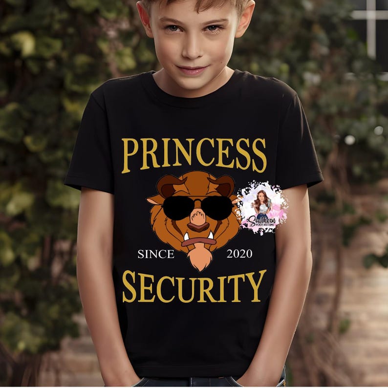 Princess Security, Beast Clipart PNG File - Etsy