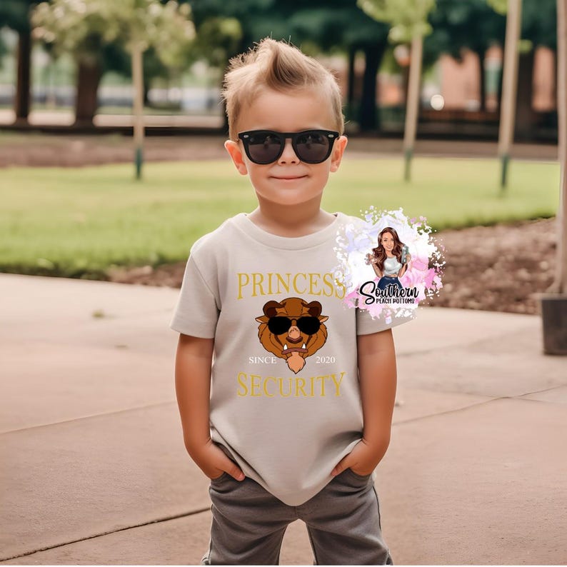 Princess Security, Beast Clipart PNG File - Etsy