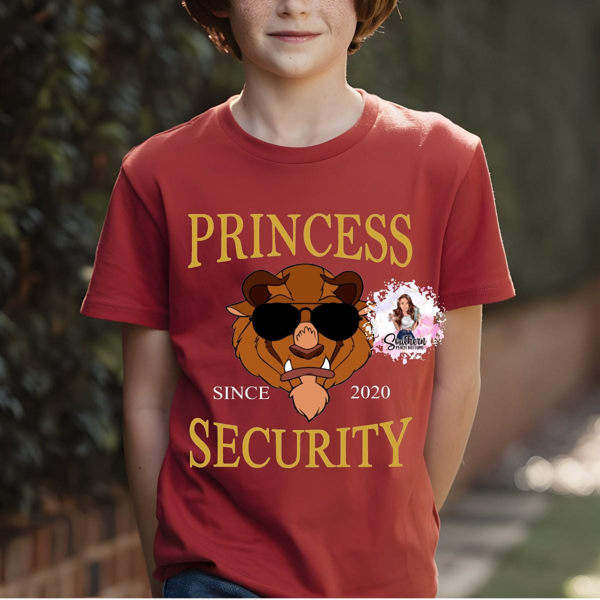Princess Security, Beast Clipart PNG File - Etsy