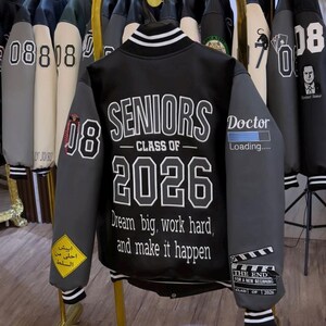 Custom Full Leather Varsity Jacket | Personalized High School Letterman ...