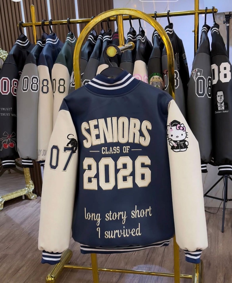 Custom Full Leather Varsity Jacket | Personalized High School Letterman ...