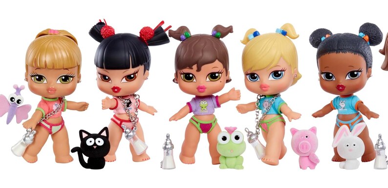 Bratz Babyz Yasmin Doll With Pet Frog Keychain Collectible Purse Charm ...