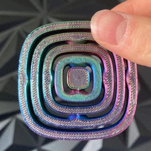 3D Printed Gyro Fidget Spinner Toy, Hands-on Stress And, Multi-color - Etsy