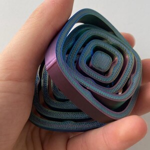 3D Printed Gyro Fidget Spinner Toy, Hands-on Stress And, Multi-color - Etsy