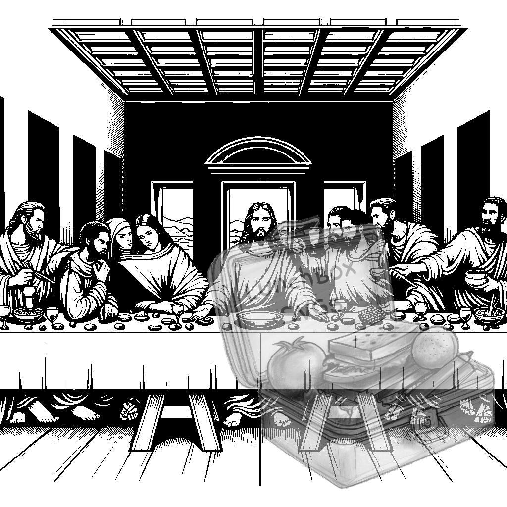 The Last Supper Scene SVG Bundle - Etsy