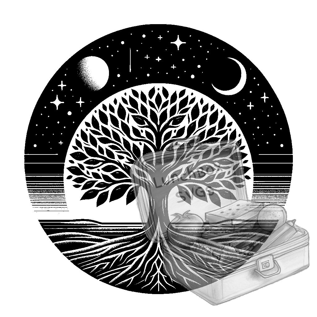 Tree of Life Scene SVG Bundle - Etsy