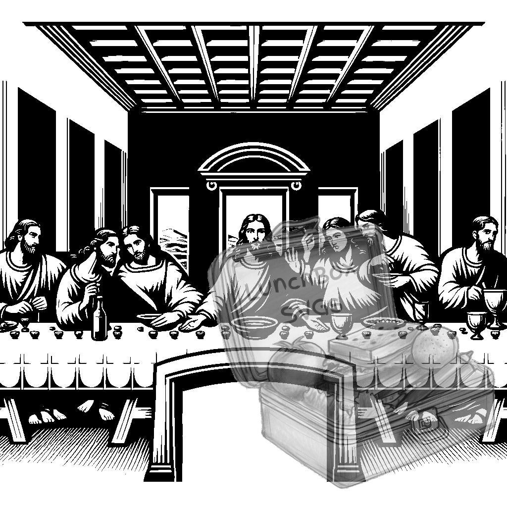 The Last Supper Scene SVG Bundle - Etsy