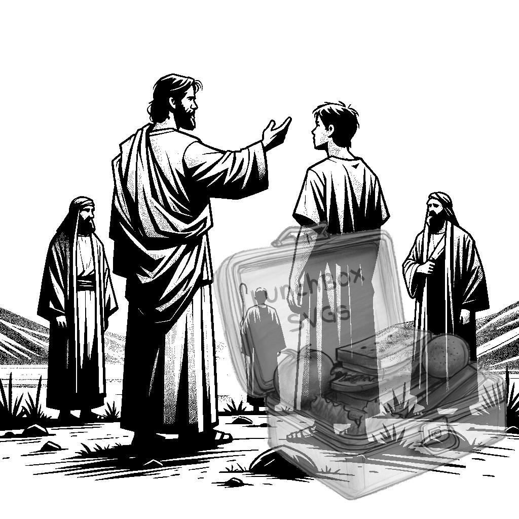 The Prodigal Son Returning Scene SVG Bundle - Etsy