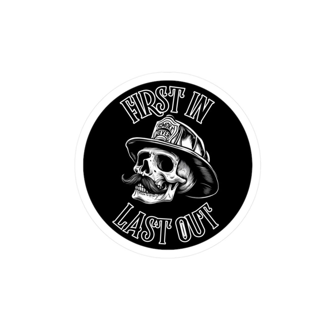 Firefighter Smoke Diver Vinyl Sticker - Etsy