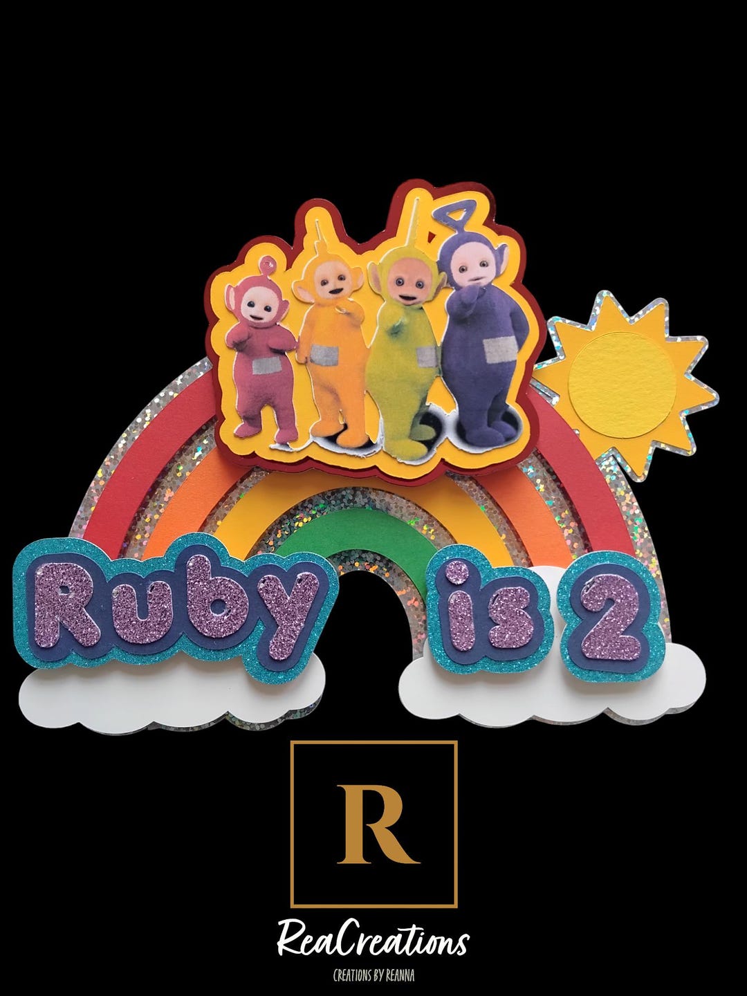 Teletubbies Cake Topper - Etsy UK