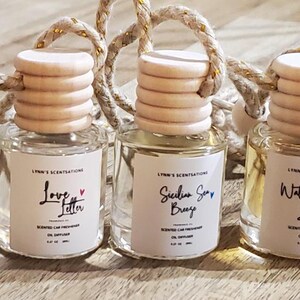 Handmade Scented Car Diffuser Bottles. - Etsy