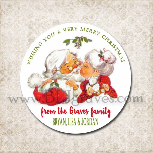 Christmas Stickers - Etsy