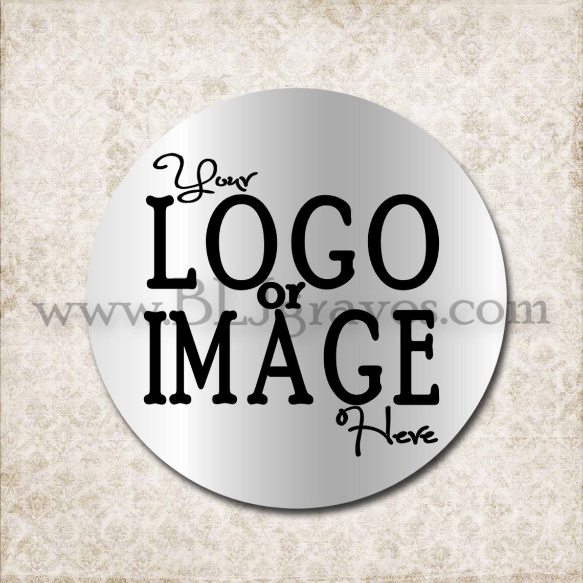 Custom Silver Foil Stickers Personalized Gold Foil Sticker - Etsy