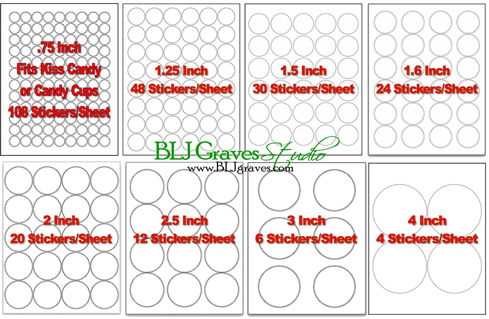 Custom Round Address Sticker Labels Return Address Labels | Etsy