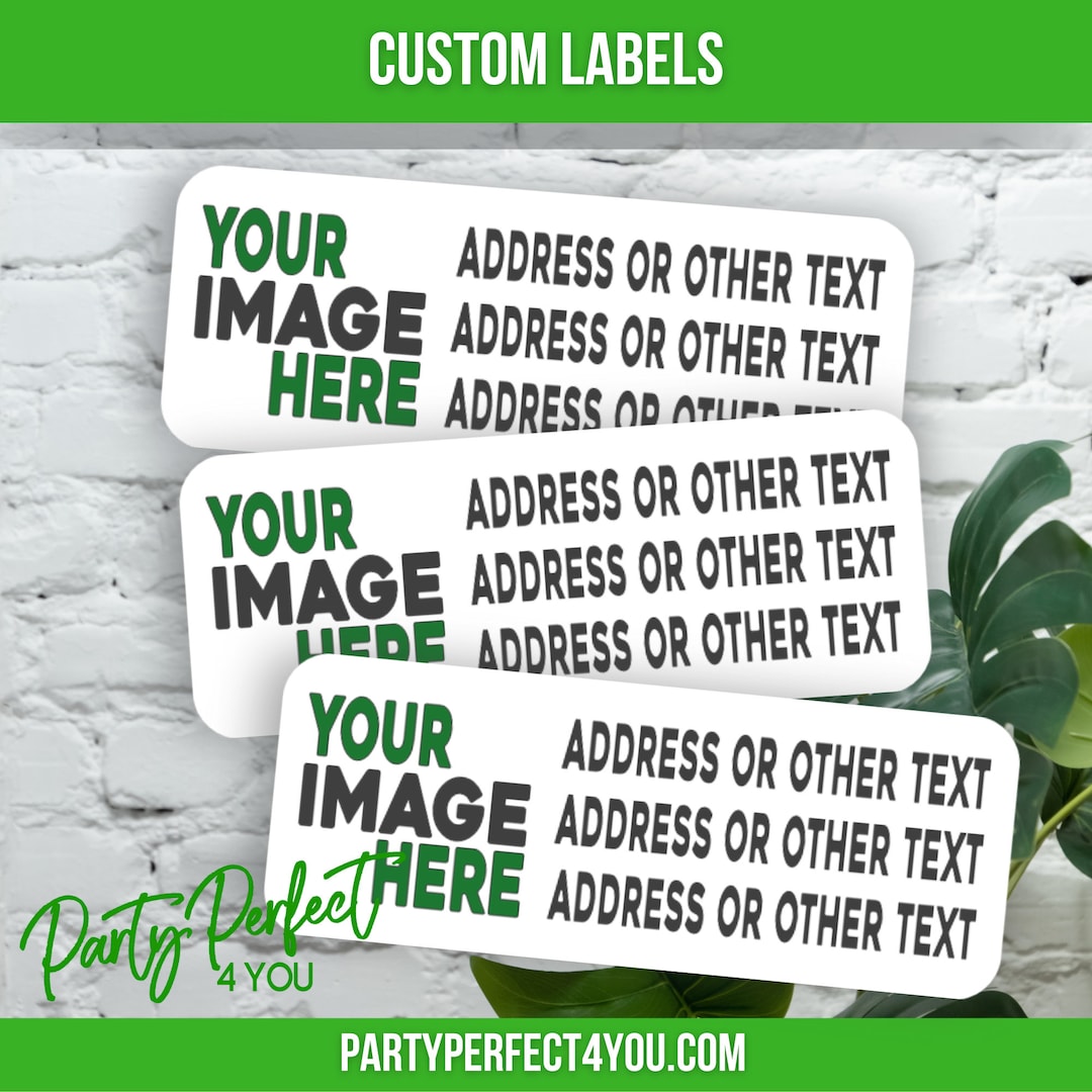 Custom Address Labels Personalized Return Address Labels Custom ...