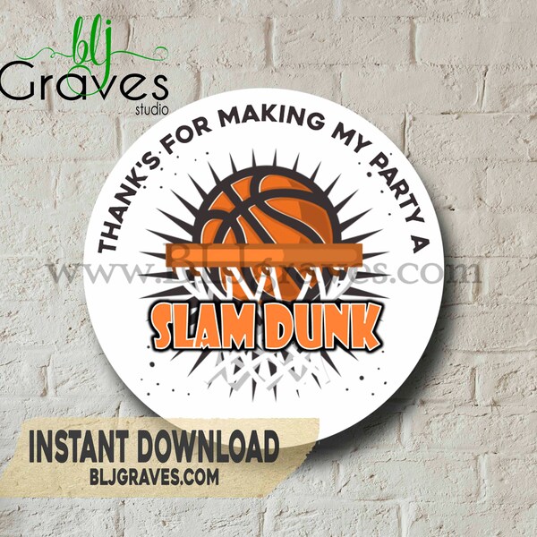 Basketball Stickers - Etsy