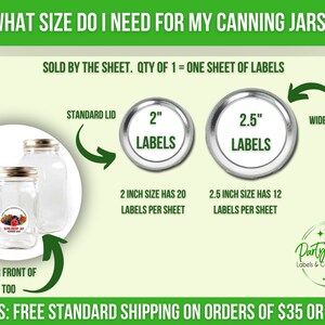 Custom Pickle Canning Label Food Gift Label Personalized - Etsy