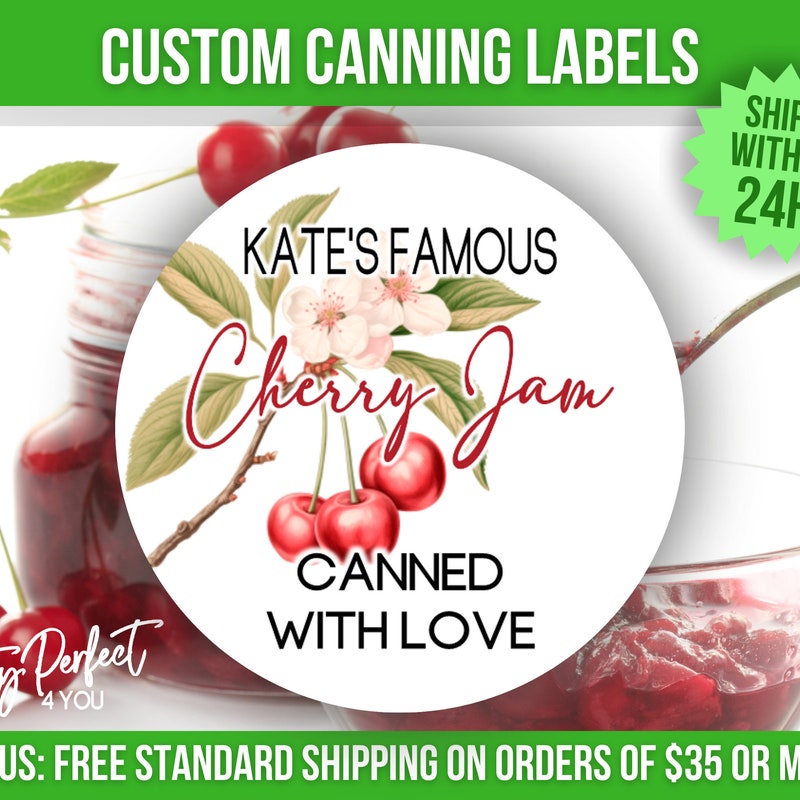 Fruit Jam Stickers - Etsy