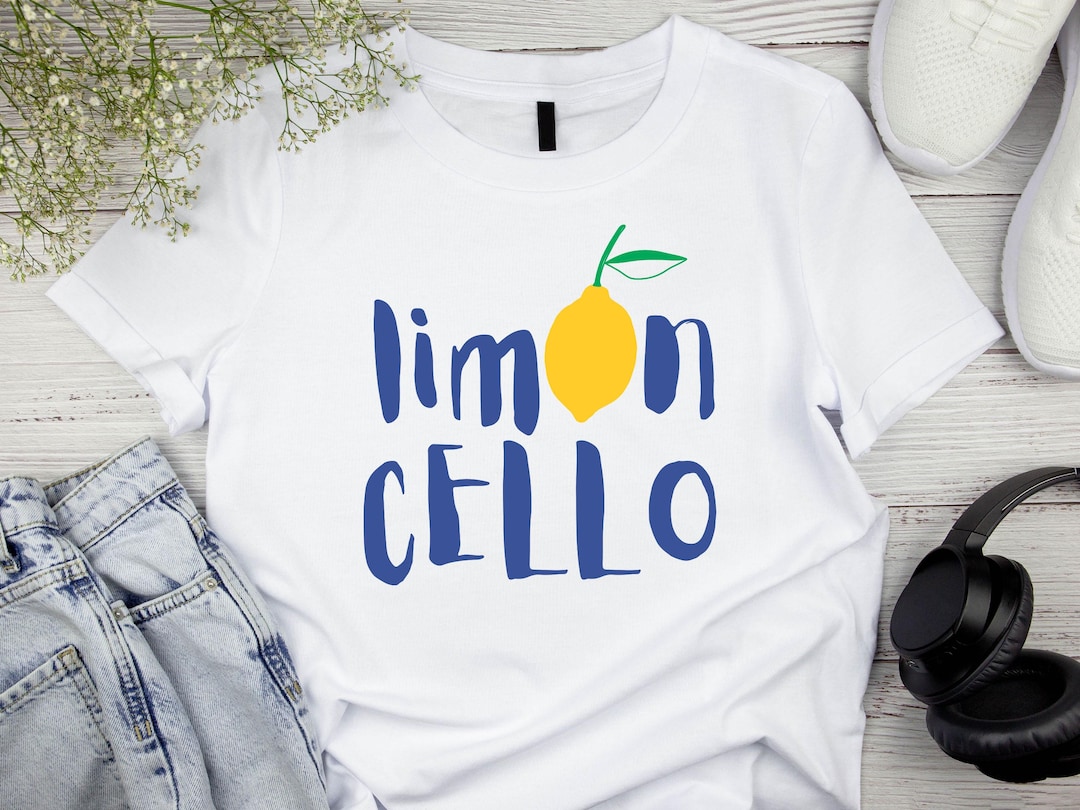 Limoncello SVG PNG | Italian Summer Lemon Tee Design | Mediterranean ...