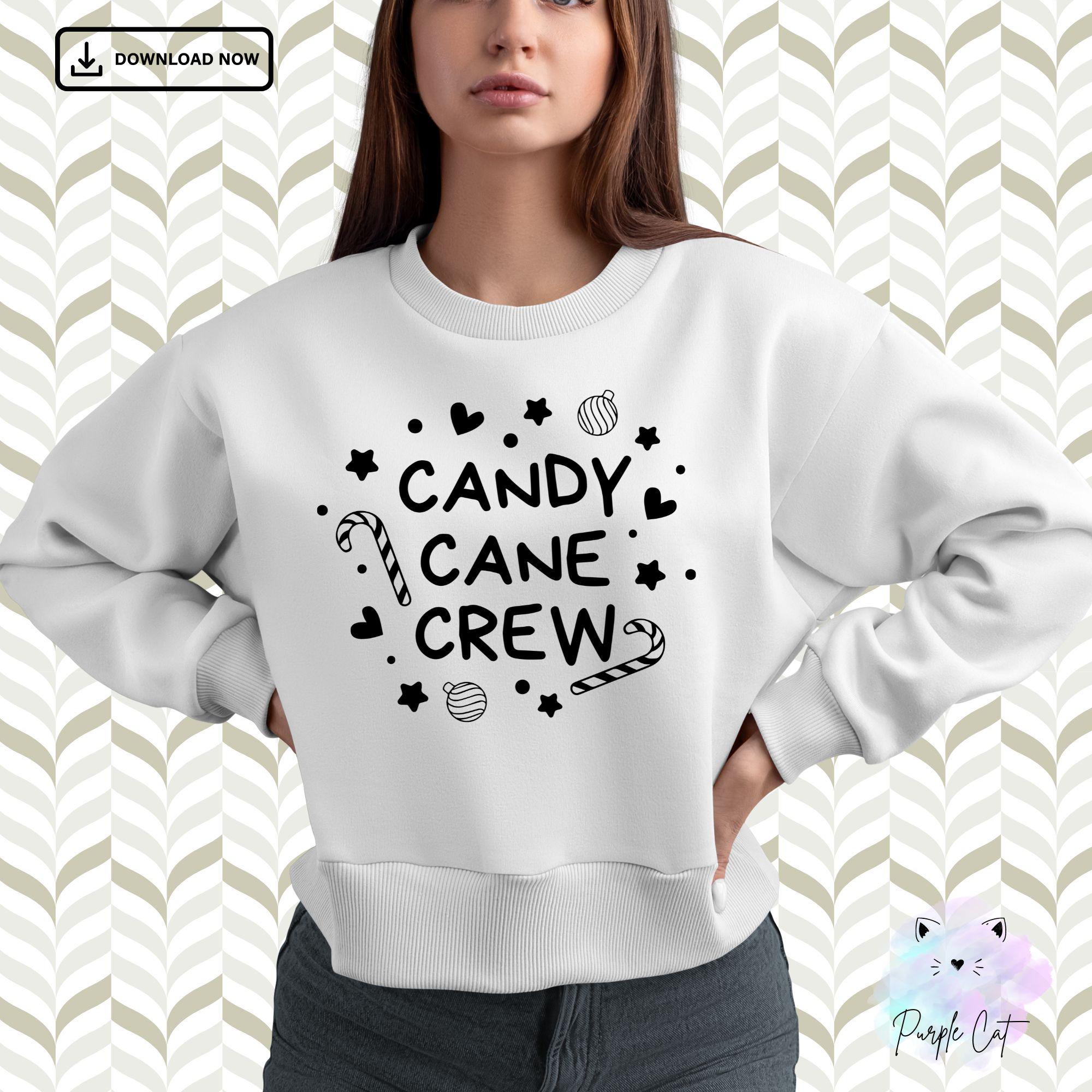 Candy Cane Png, Candy Cane Svg, Candy Cane Crew Png, Candy Cane Crew ...