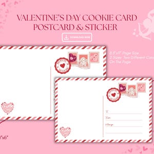 Valentine’s Day Postcards: Romantic Mailbox Happy Valentine's (digital ...