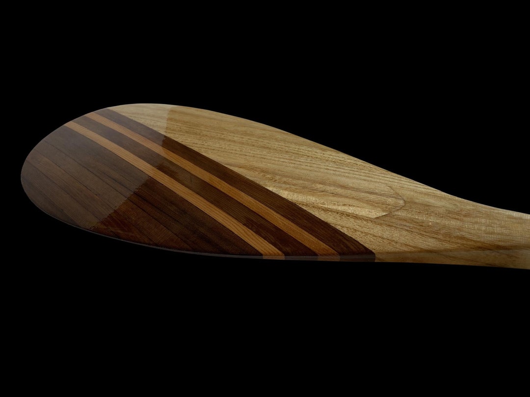Handmade Wooden SUP Paddle, Personalised With Laser-engraved Name ...