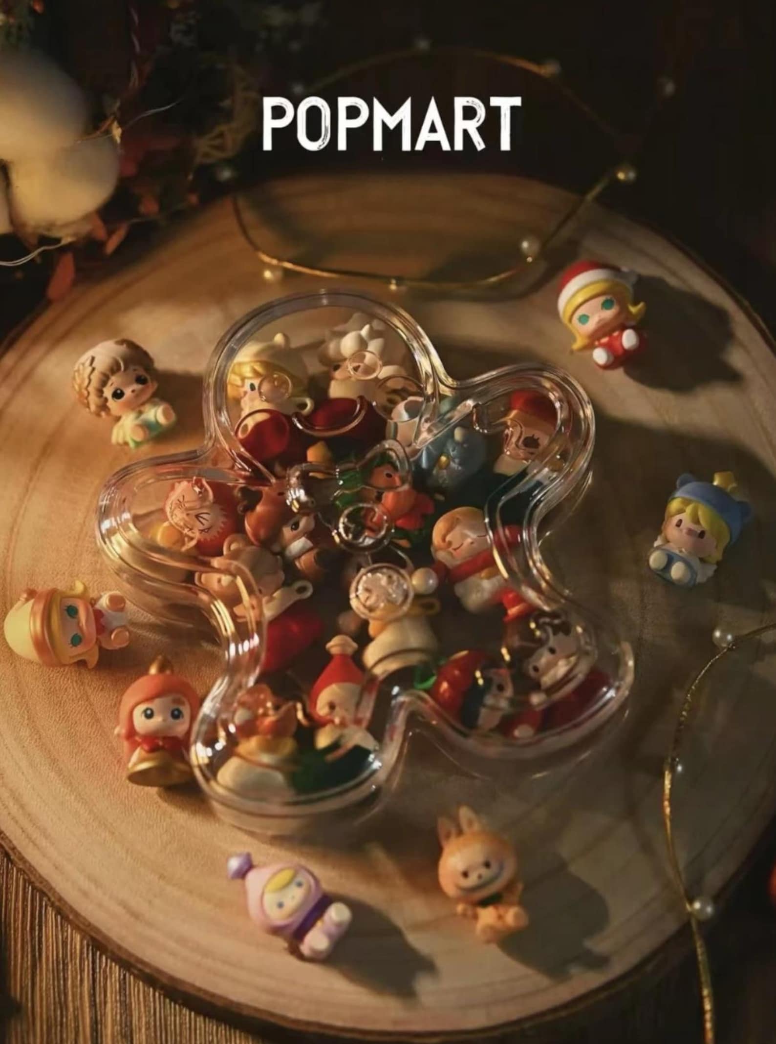 Popmart Pop Bean Christmas Sock Series Box Set Birthday Gift Kid Toy ...