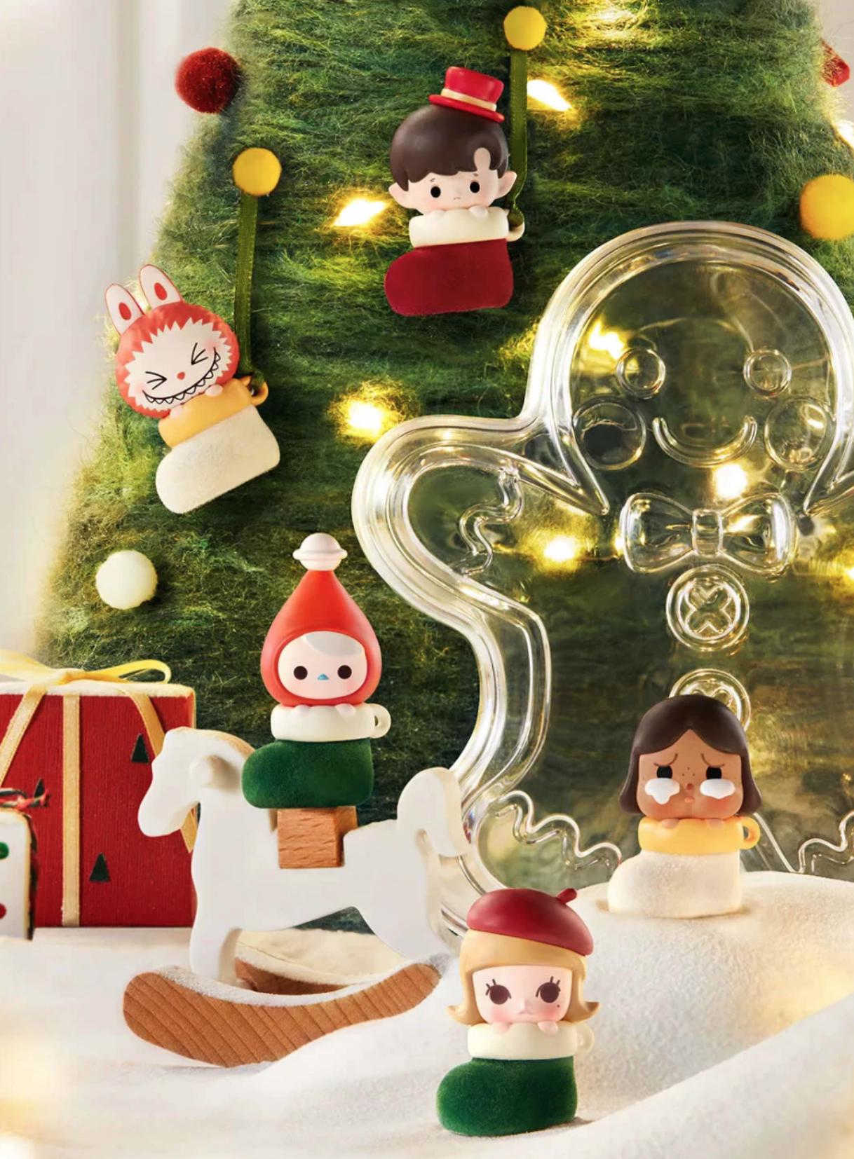 Popmart Pop Bean Christmas Sock Series Box Set Birthday Gift Kid Toy ...