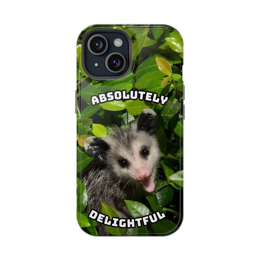 Delightful Possum Pat Funny Am Absolutely Delightful Trendy Magnetic ...