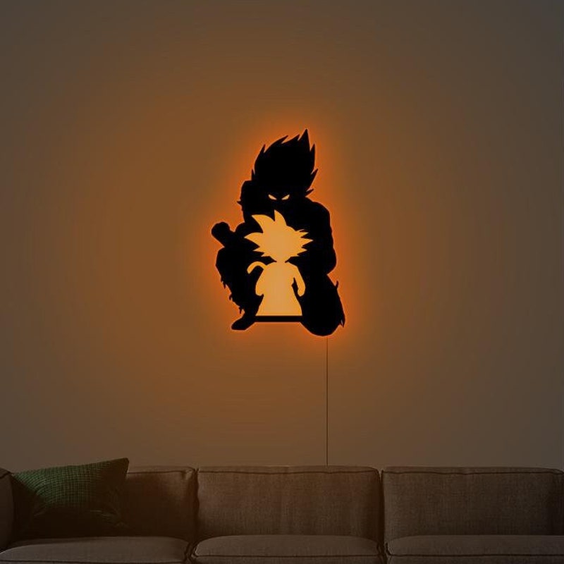 Dragon Ball Night Light - Etsy