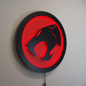 Thundercats Wood Led Night Light Sign Decor Old Times Nostalgia Gift ...