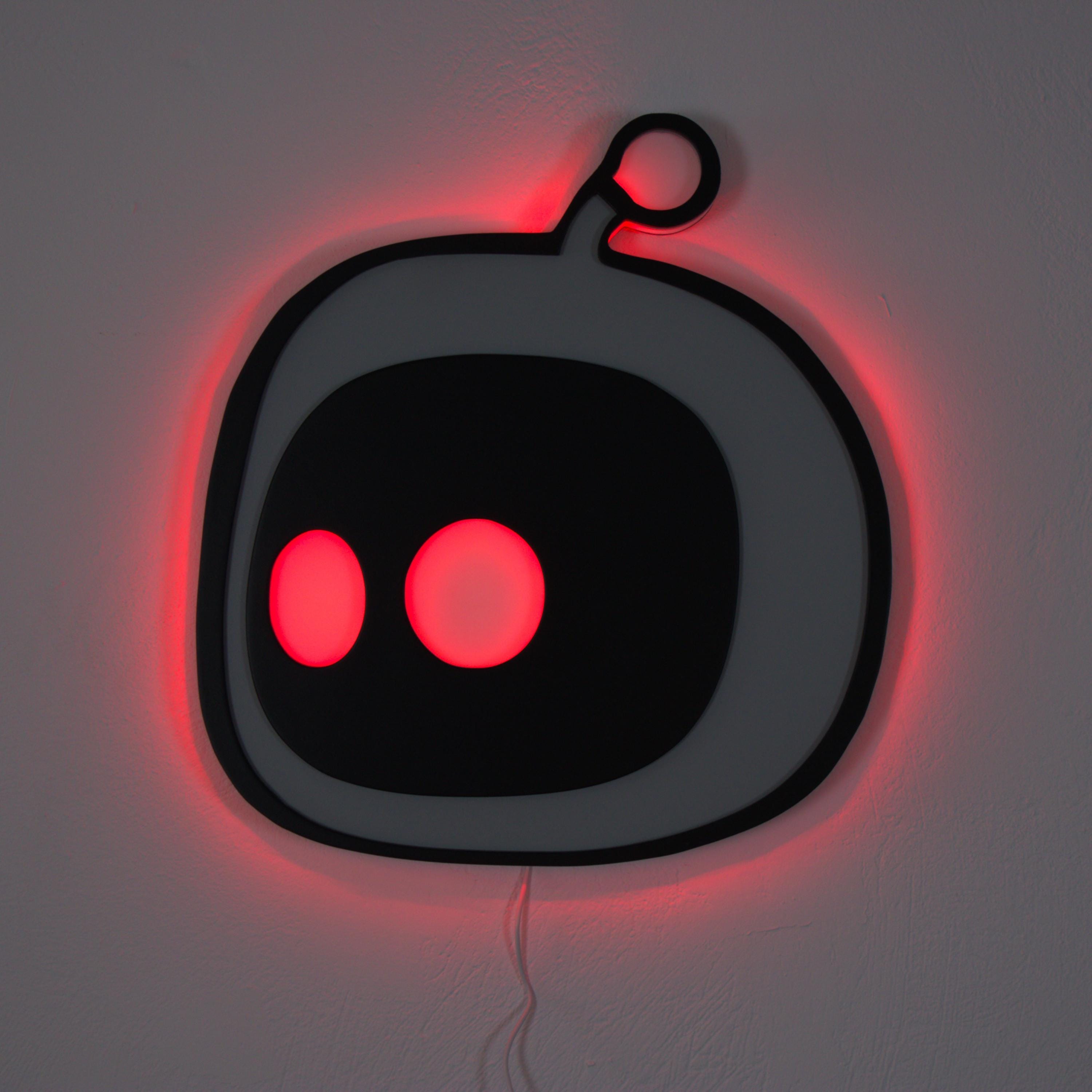 Astrobot, Handmade Wooden Acrylic,home Decor, Gift for Kids, Led ...