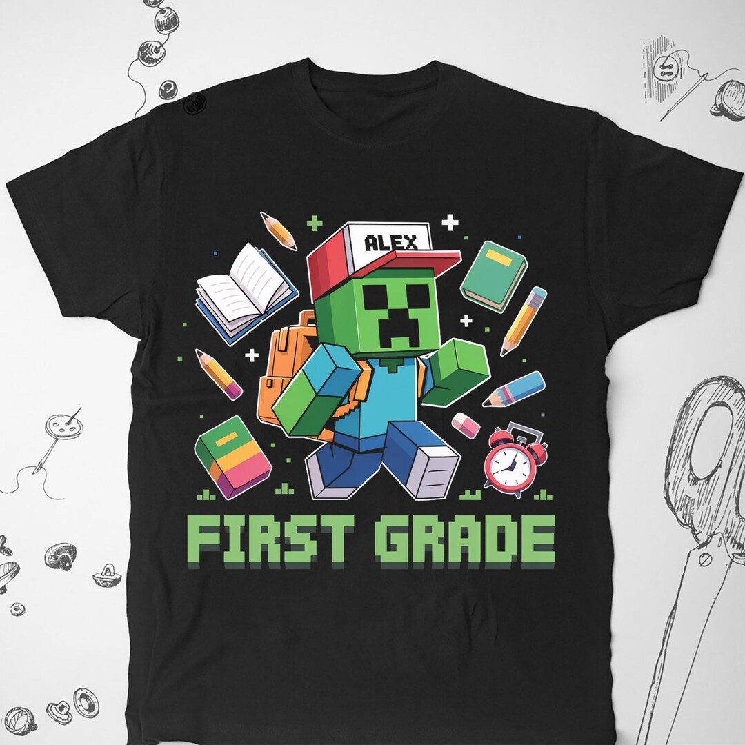 Custom Gamer Back to School Shirt, Gamer Boys Shirt, Preppy Back to ...