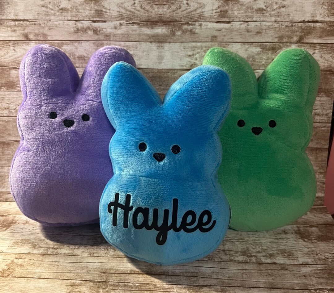 Personalized Plush Peeps - Etsy