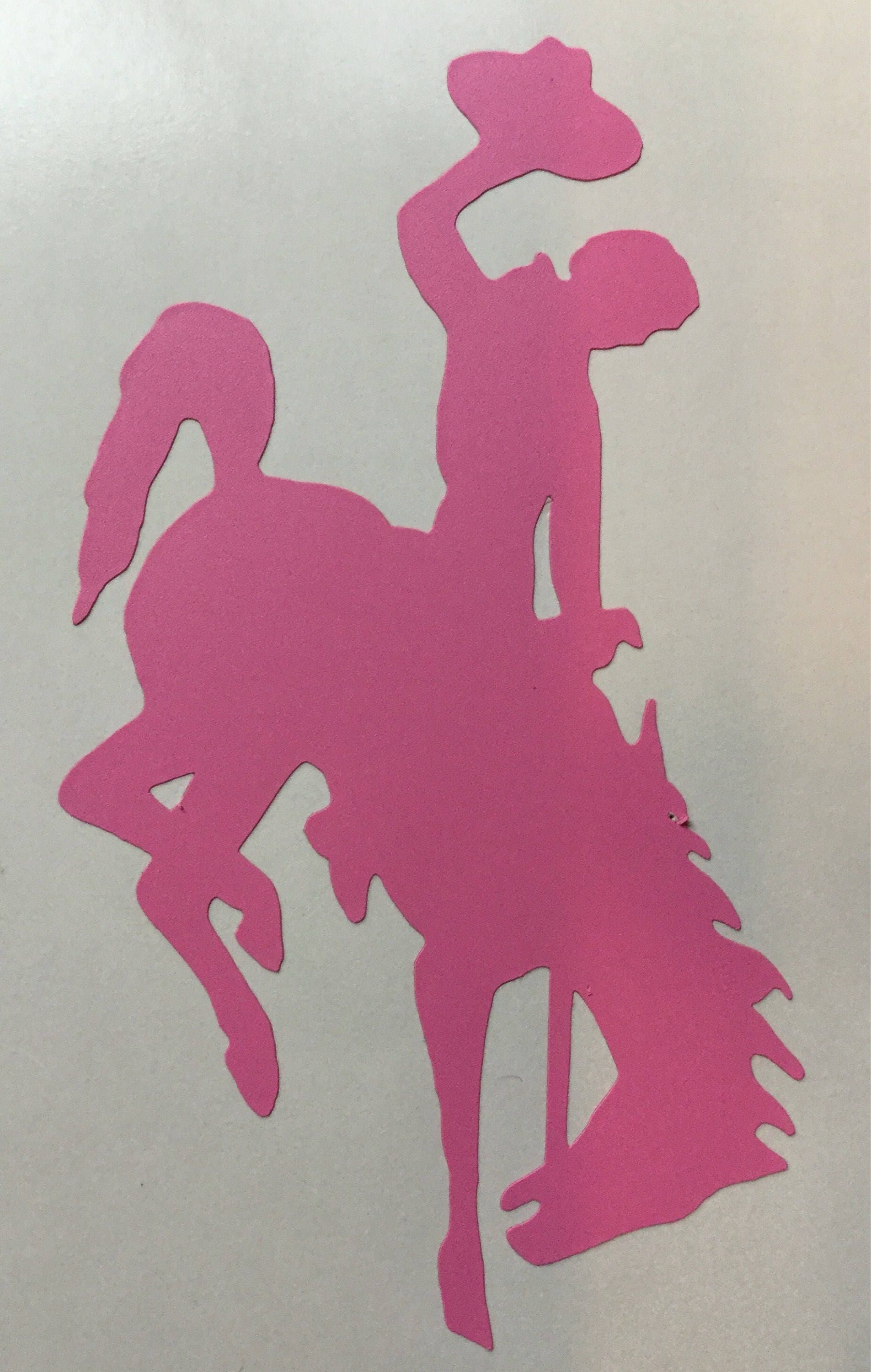 Offically Licensed Wyoming Cowboy Decal Vinyl Sticker Size 2x3.5" - Etsy