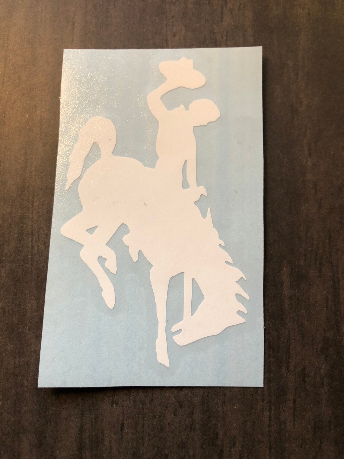 Offically Licensed Wyoming Cowboy Decal Vinyl Sticker Size 2x3.5" - Etsy