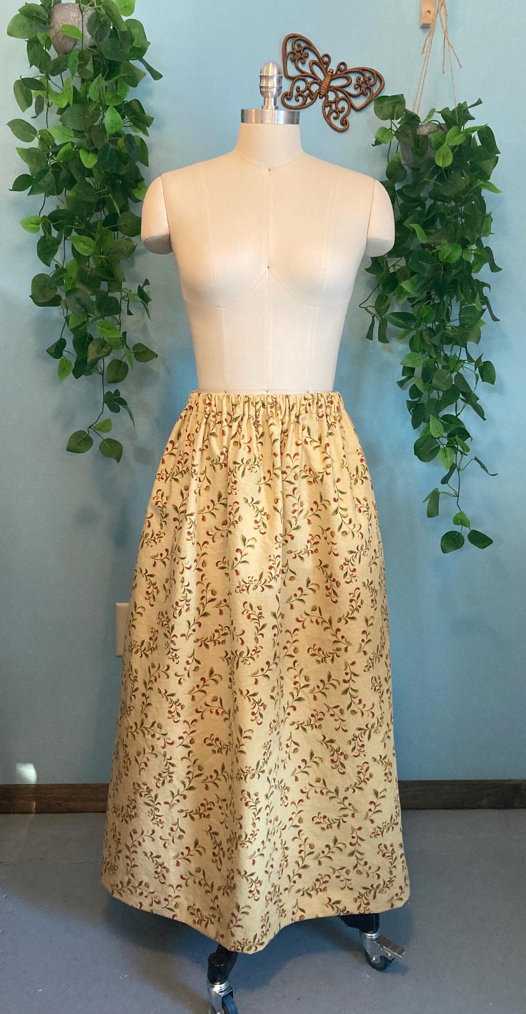 Upcycled Garden Vines Cosplay Layering Skirt Sz L - Etsy