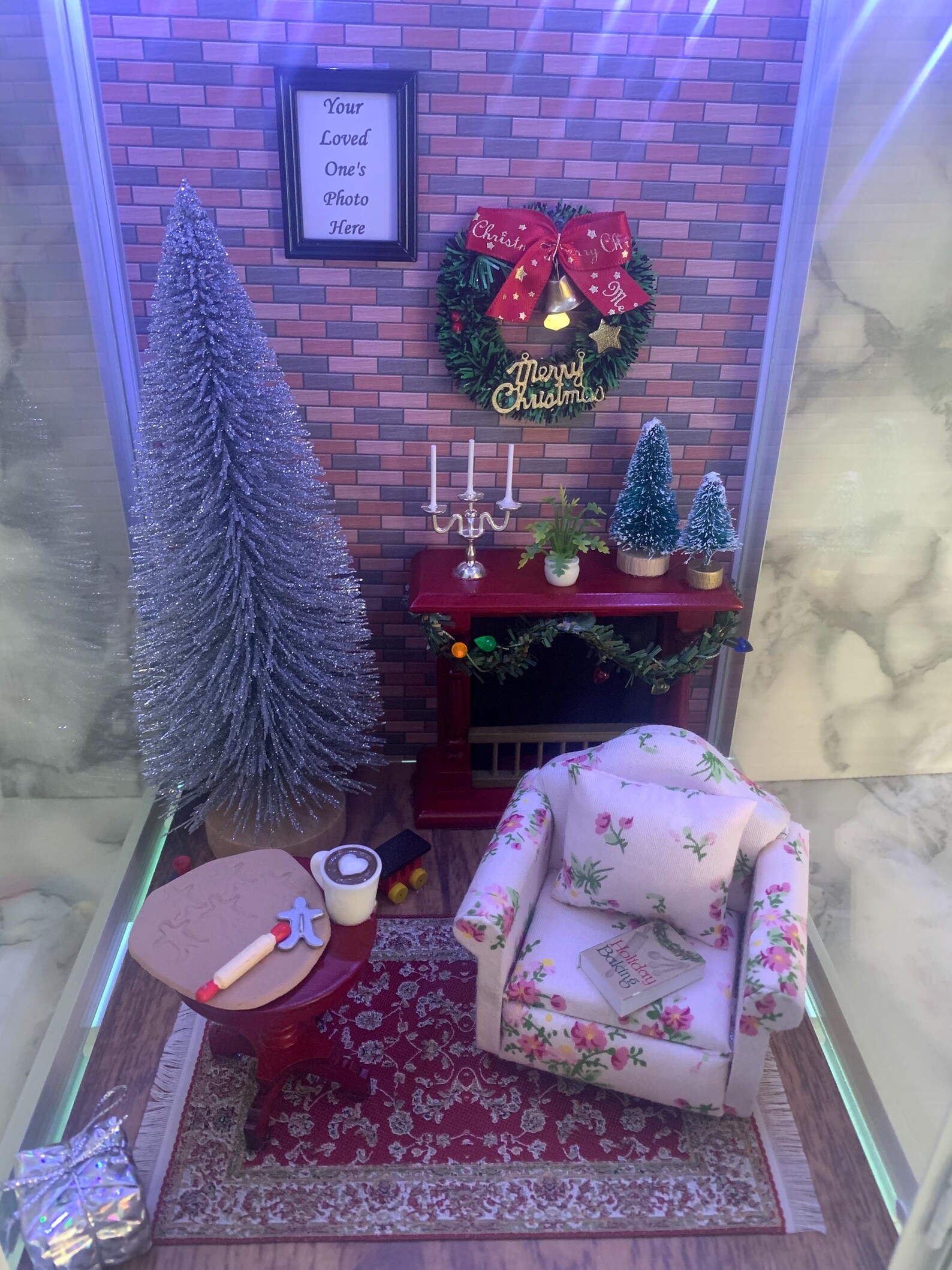 Christmas in Heaven Lantern, Memorial Lantern, Remembrance Lantern, in ...